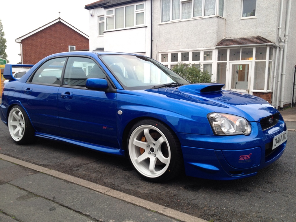 rota grids fitted finally :) - ScoobyNet.com - Subaru Enthusiast Forum